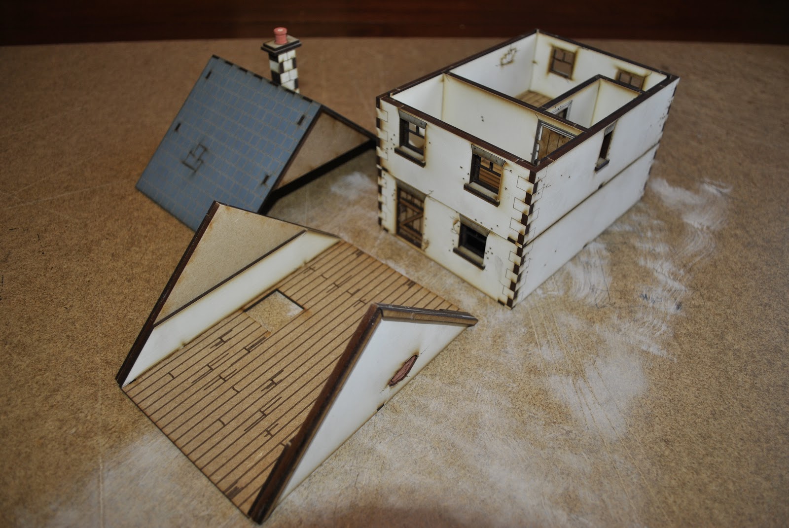 Jay's Wargaming Madness: 4Ground WW2 Buildings