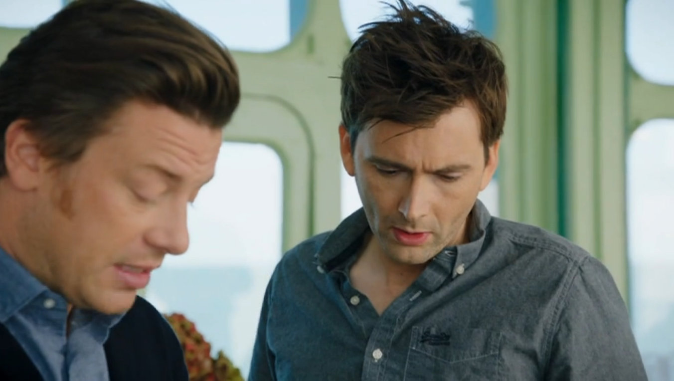 PHOTOS: David Tennant On Jamie & Jimmy's Friday Night Feast