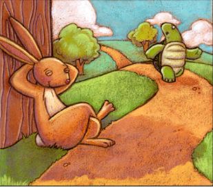 English is FUNtastic: The Hare and the Tortoise - Animated Fable
