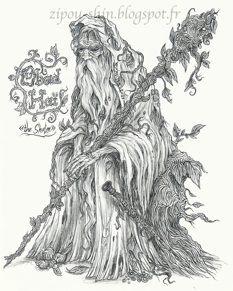 Zipou-shin: Dungeons & Dragons : deity fanart - Obad Haï, the Shalm