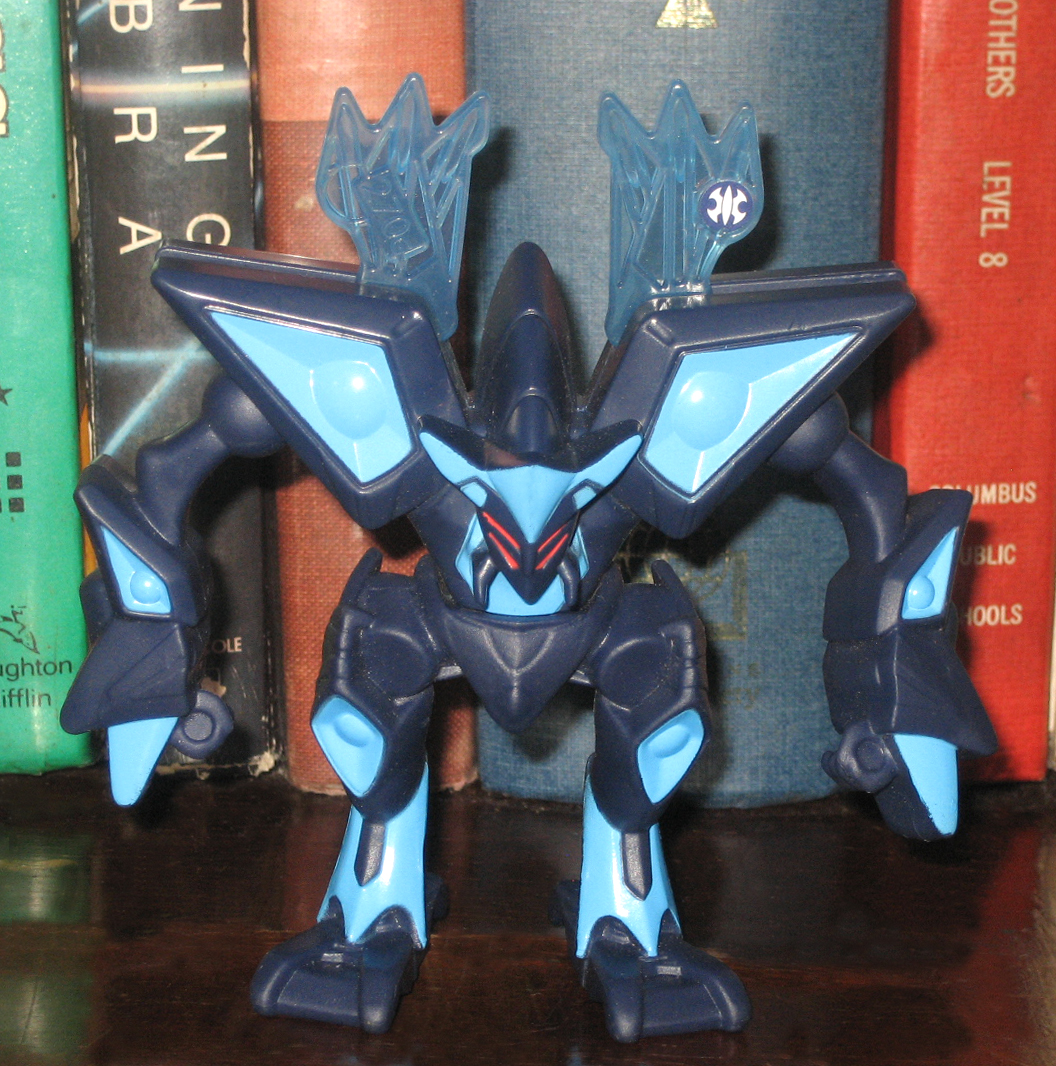 Percy's Fast Food Toy Stories : Blue Robot Bakugan - McD