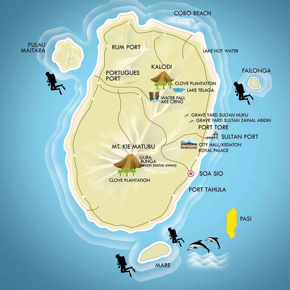 Visit Tidore Island: Sejarah Maritim Dunia di pelukan Nusantara