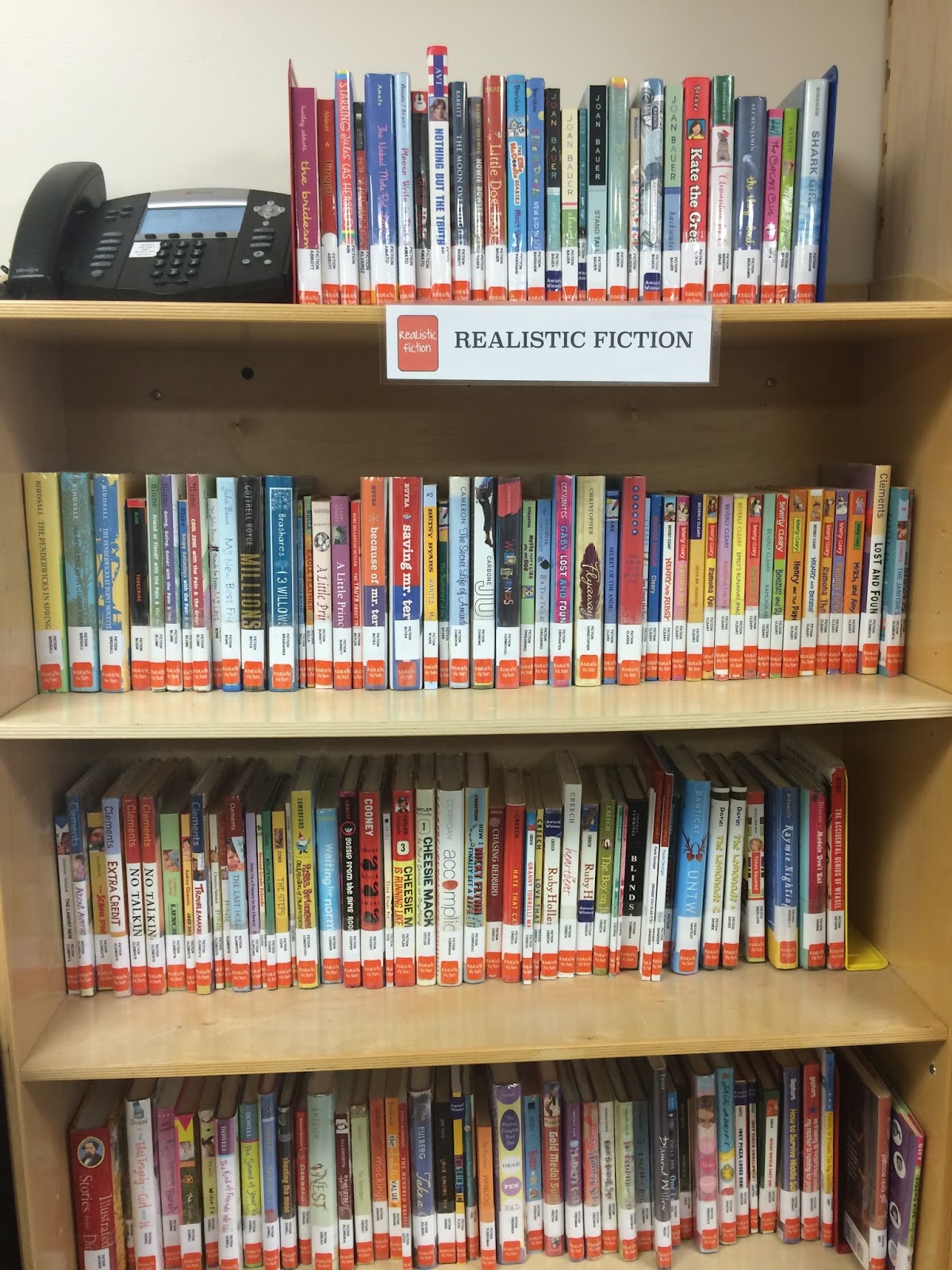 Fiction section has been GENREFIED!