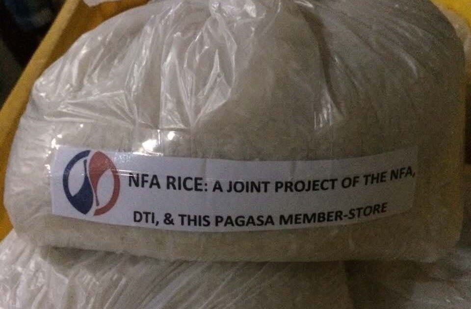 PAGASA PROCEEDS WITH PLAN TO SELL NFA RICE