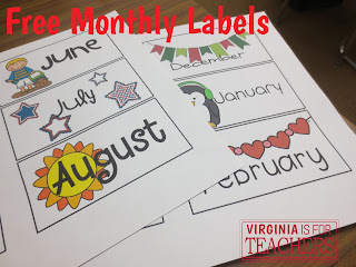 Book Organization (& a FREEBIE!) | Virginia is for Teachers