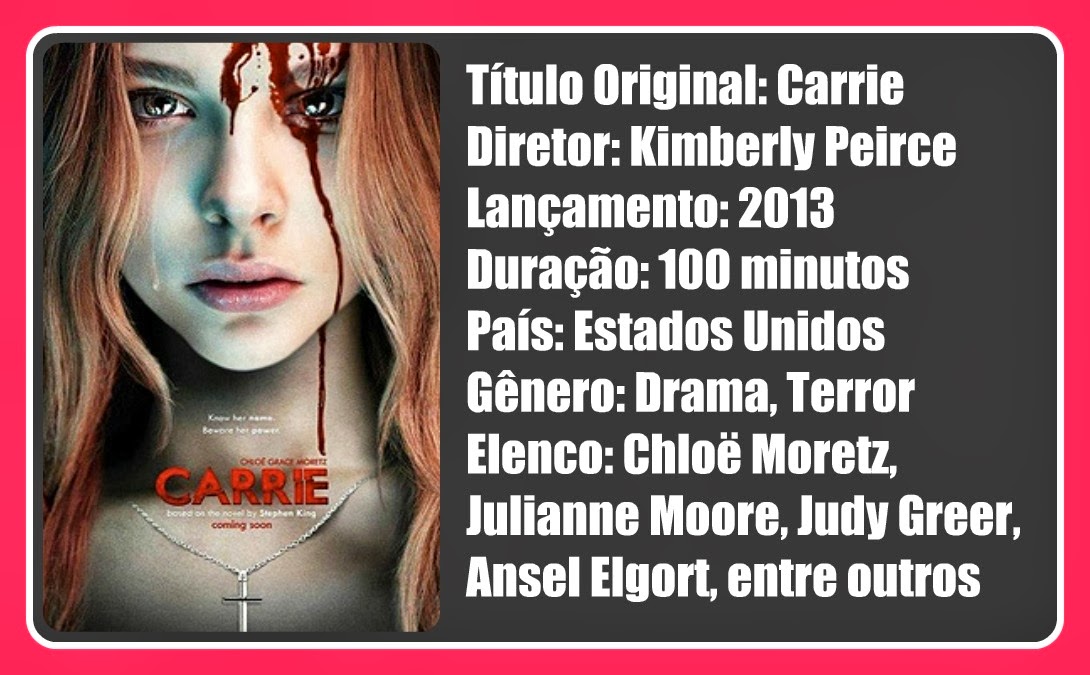Resumo da Ópera: Filme: Carrie, a estranha (2013)