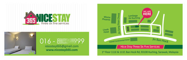 sohojames homework: Card :: Hostel namecard