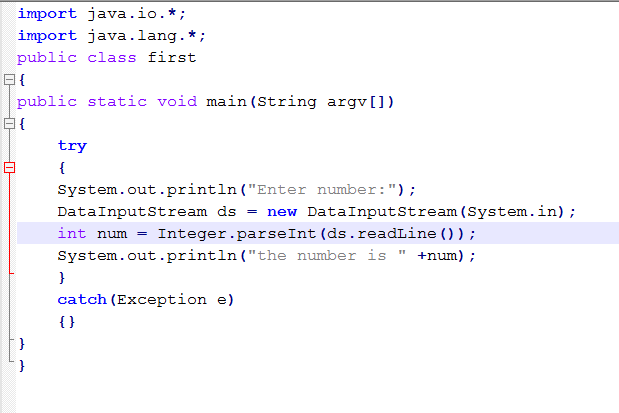 Techmarketworld Getting Input From User In Java