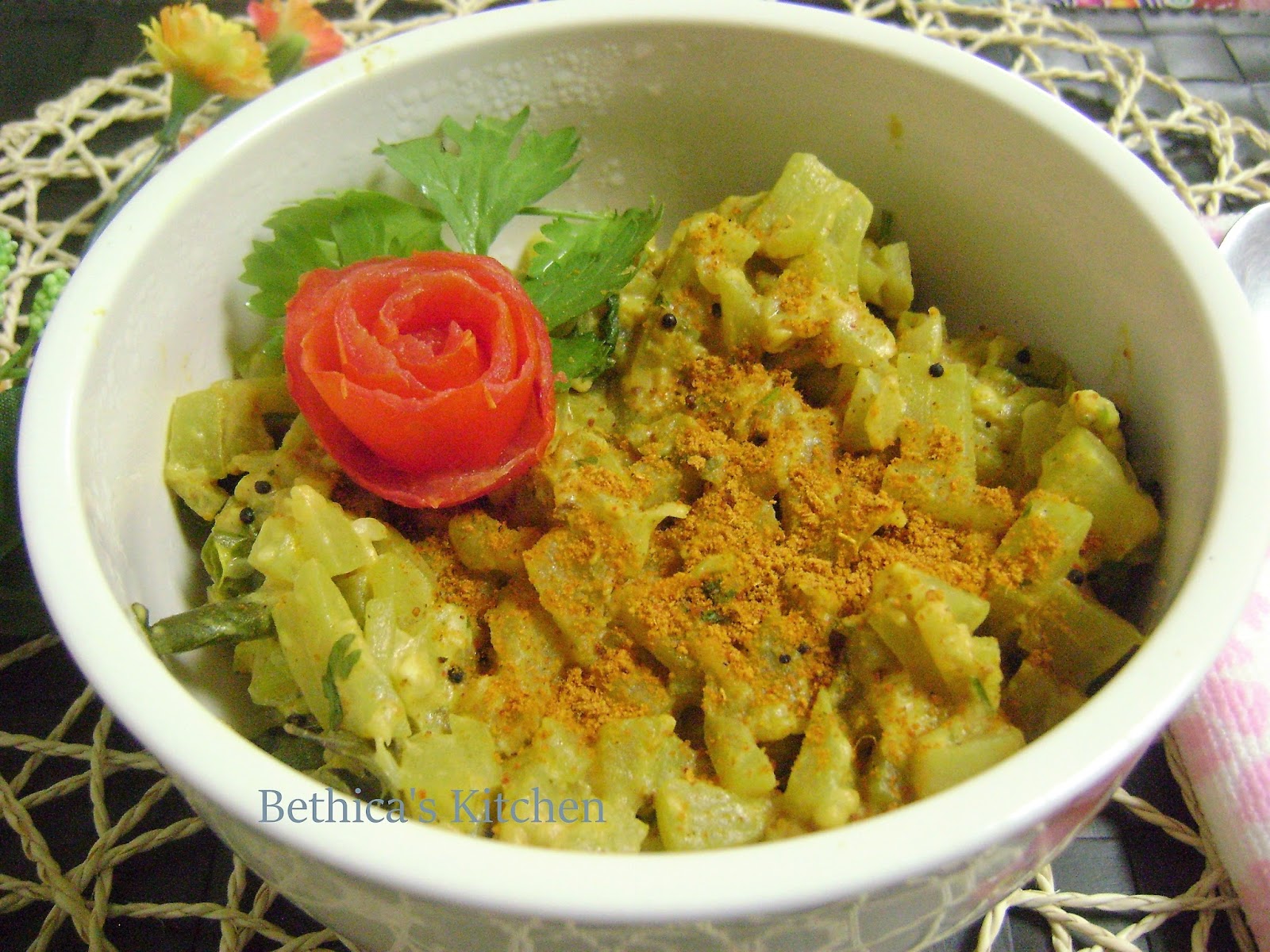 Bethica's Kitchen Flavours: Bottle Gourd Curry in Milk