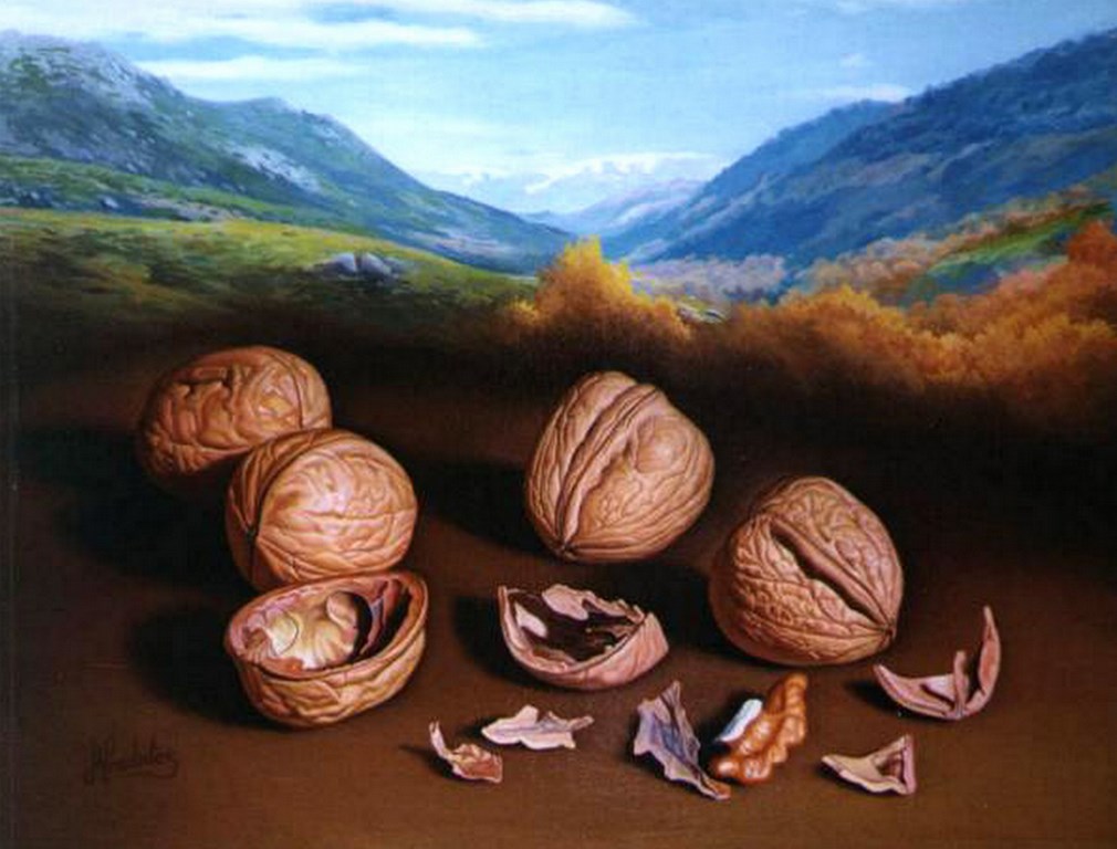 El arte es su máxima expresión : Cuadros: Bodegón y Paisaje en un solo