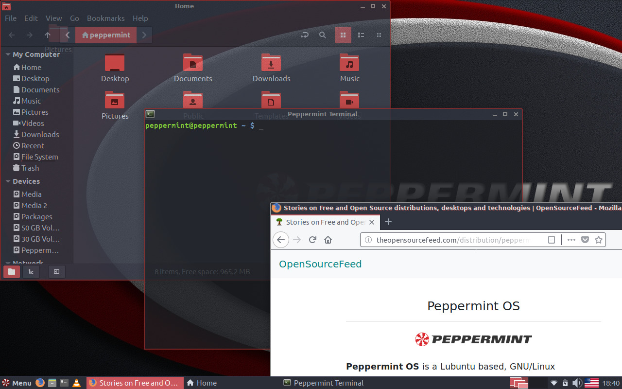 Peppermint OS 9 screenshots