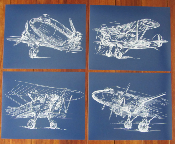 CONTROLLING Craziness: Airplane Prints