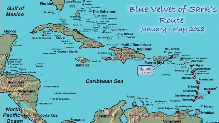 Exploring the World in 'Blue Velvet of Sark': Beef Island Lagoon Eco ...