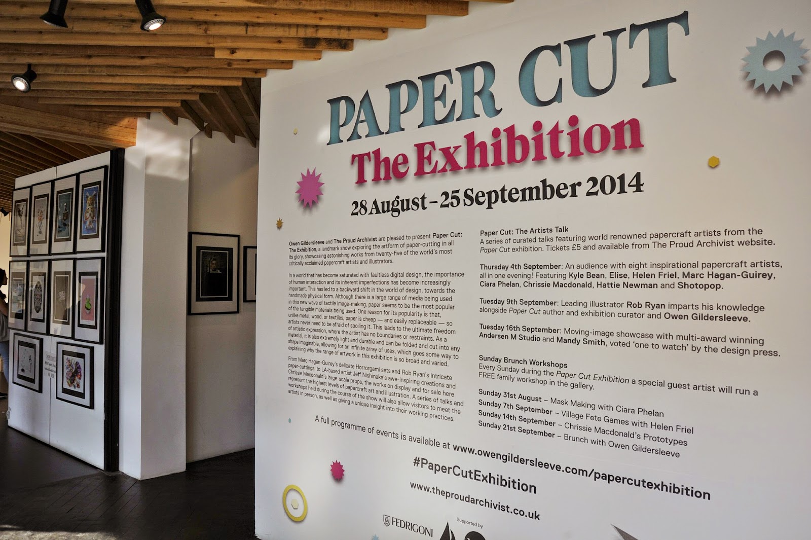 Happening London: Paper Cut Exhibition at The Proud Archivist