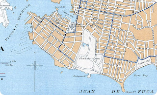 Victoria (YYJ) The View From Here : Map of Victoria, B.C. Downtown ...