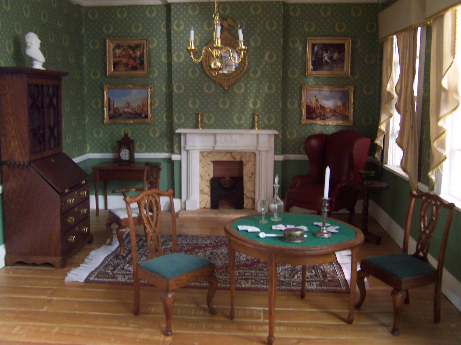 Dolls' Houses and Miniatures: the Georgian Parlour