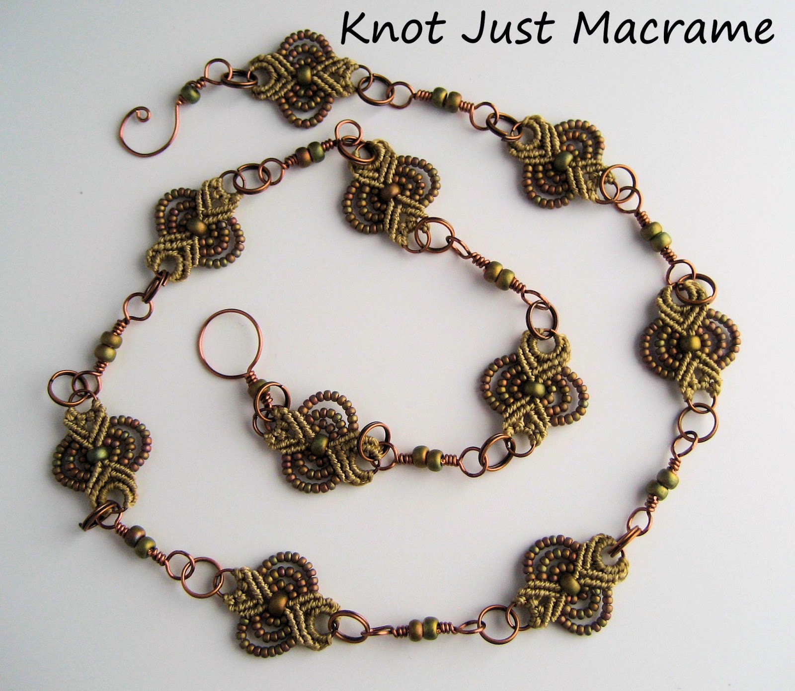 Knot Just Macrame by Sherri Stokey: Year of Jewelry Week Week 8 - Multiples