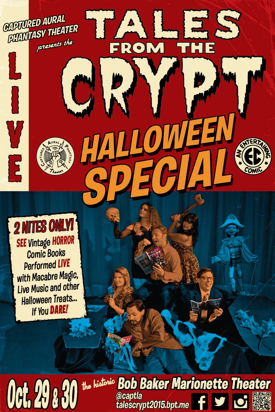 Things To Do In Los Angeles Tales From The Crypt Halloween Special Oct 29 30