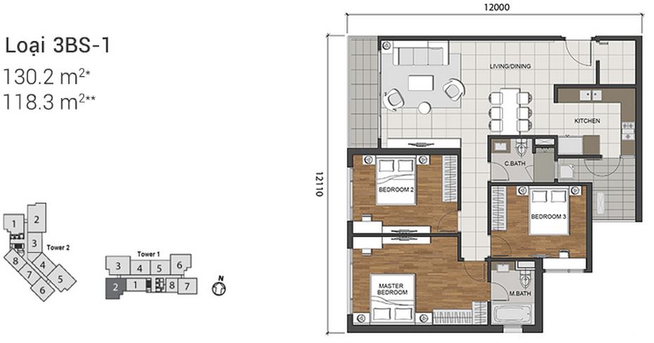 Estella Height Vietnam's Floor Plans