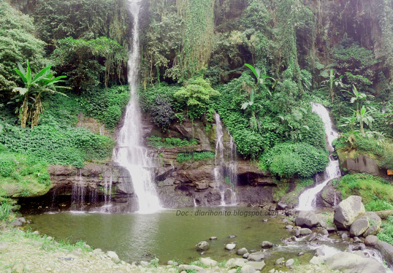Review Tempat Wisata Curug Orok Garut, Udaranya segar Bikin hati adem