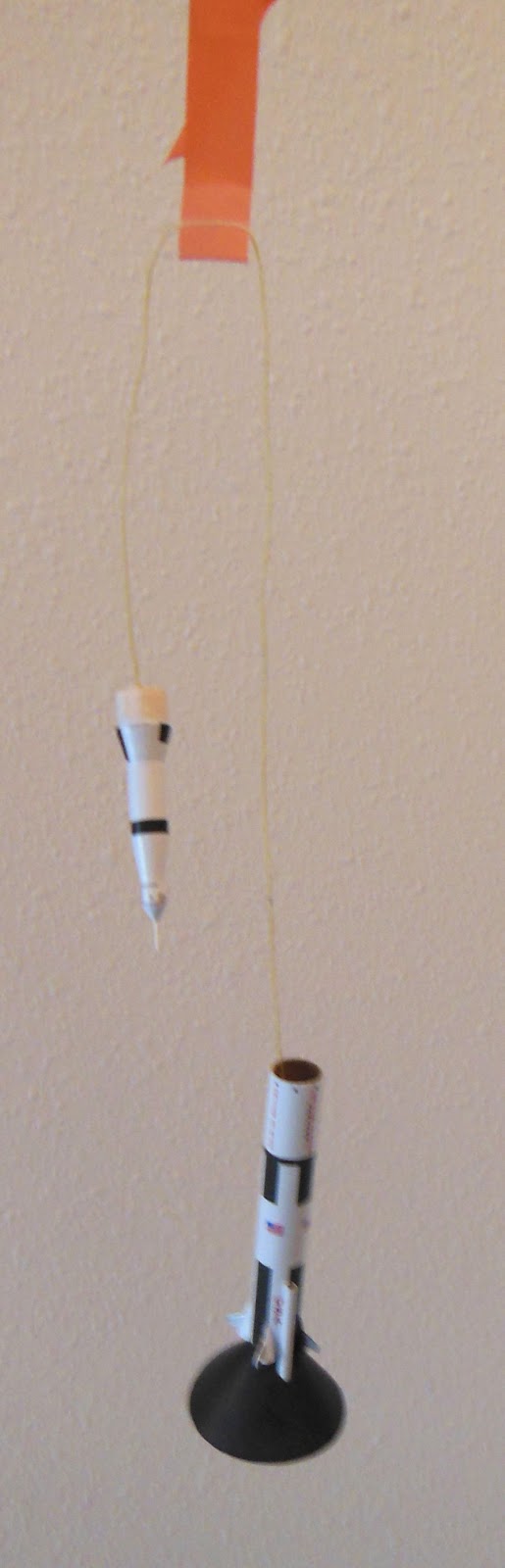 Model Rocket Building: FlisKits MMX Saturn V Build Part 12, Streamer ...