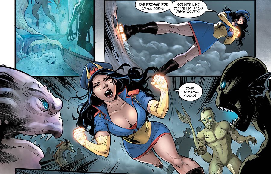 Supergirl Comic Box Commentary: Review: DC Comics Bombshells #11