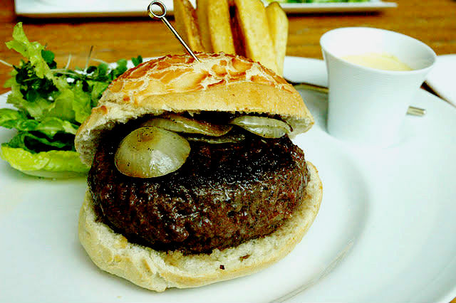 DUDE FOR FOOD: The Lusso Burger. Period.