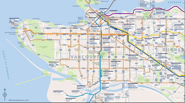 Info Graphics: SkyTrain, Vancouver BC Canada