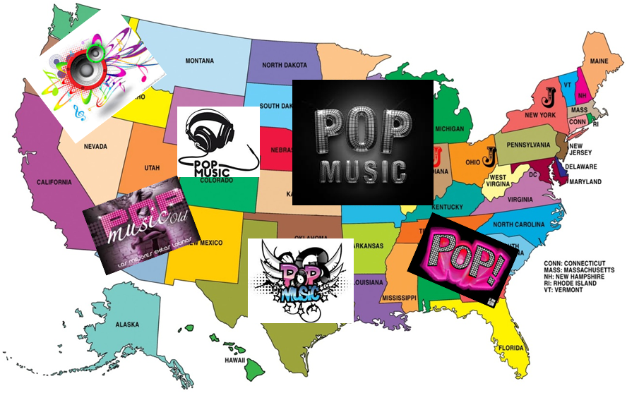 LINEA DE TIEMPO DE LA MÚSICA POP: LA MÚSICA POP