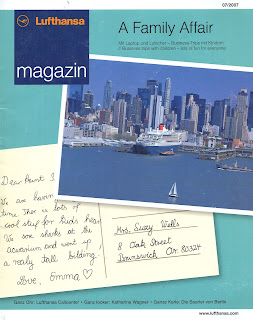 Airline memorabilia: Lufthansa (2007), Europa