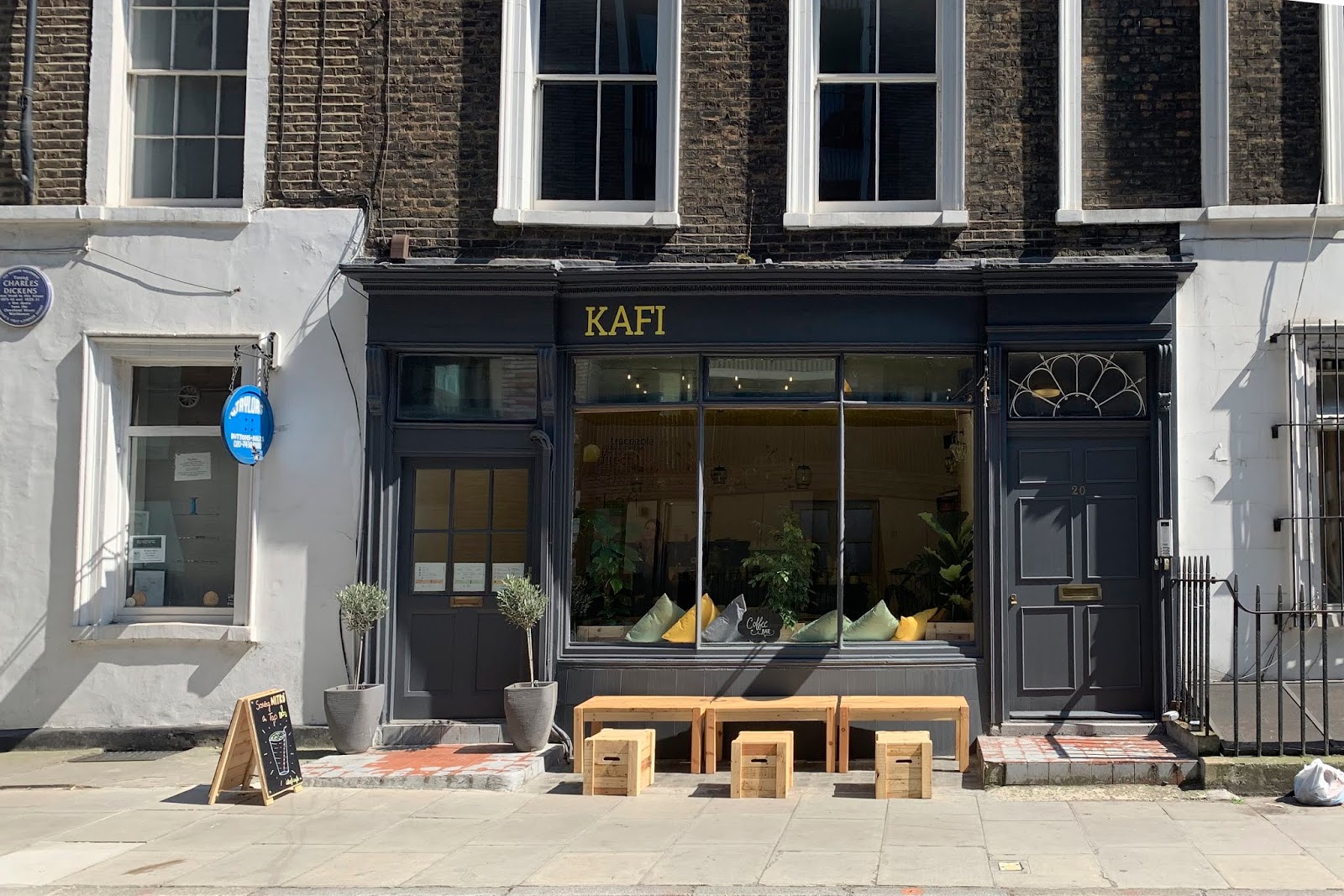 Double Skinny Macchiato: The Caffeine Chronicles: Kafi Cafe