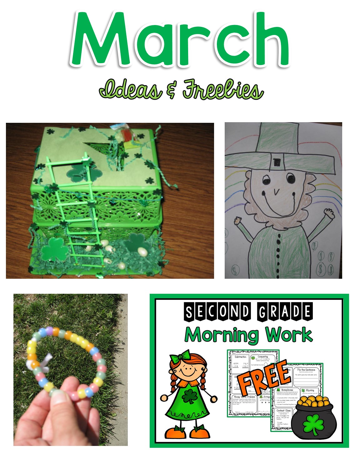March Ideas and Freebies - Second Grade Teaching Blog