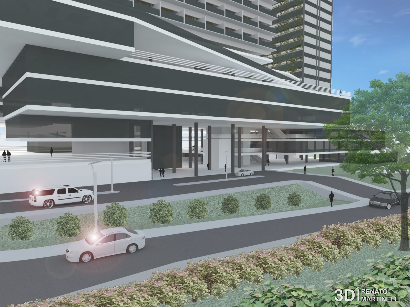 Renato Martinelli Arquiteto Urbanista: Edifício Multifuncional - TFG FAAP