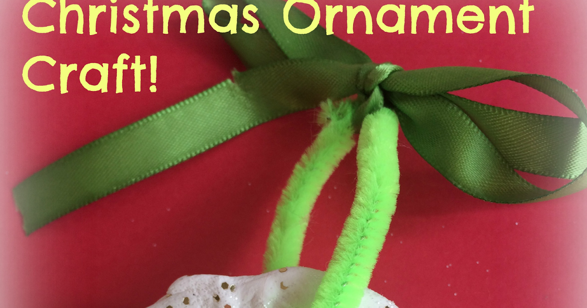Mini Monets and Mommies: Model Magic Christmas Ornament Kids' Craft