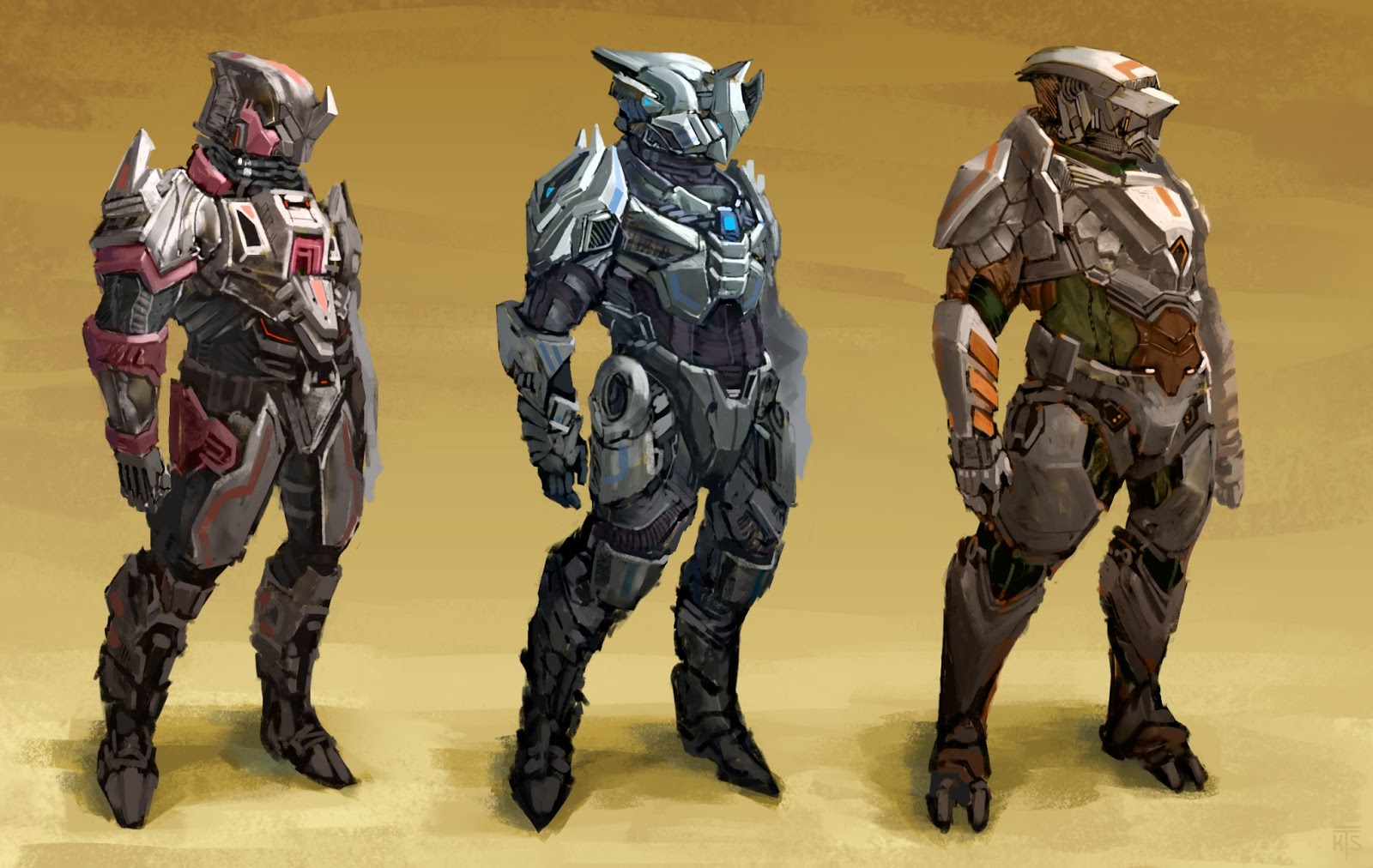 Kyle Sewnarain's Blog: Titan Armor Concepts - Destiny FanArt