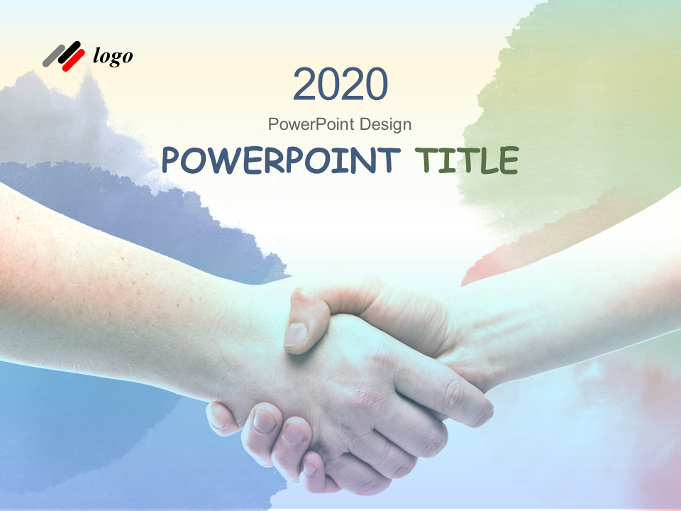 Handshake Background PowerPoint Templates - PowerPoint Free