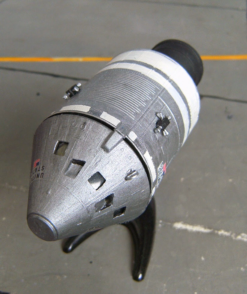 Happyscale-Modellbau: Apollo Command Module - Revell 1/100 built by ...