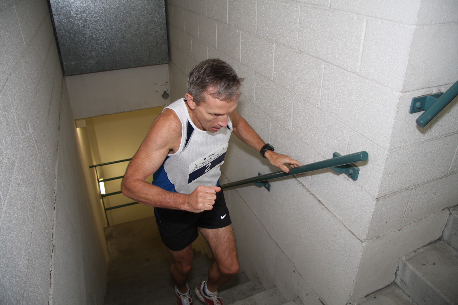 running masters: Brisbane's first Tower/Stair Race
