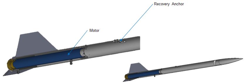 Mad Scientist Prototyping: High Power Rocket (L1-001)