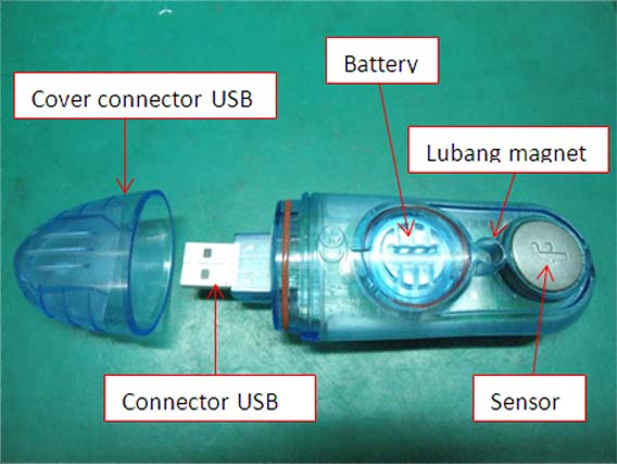 Cara mudah menggunakan data logger portable usb