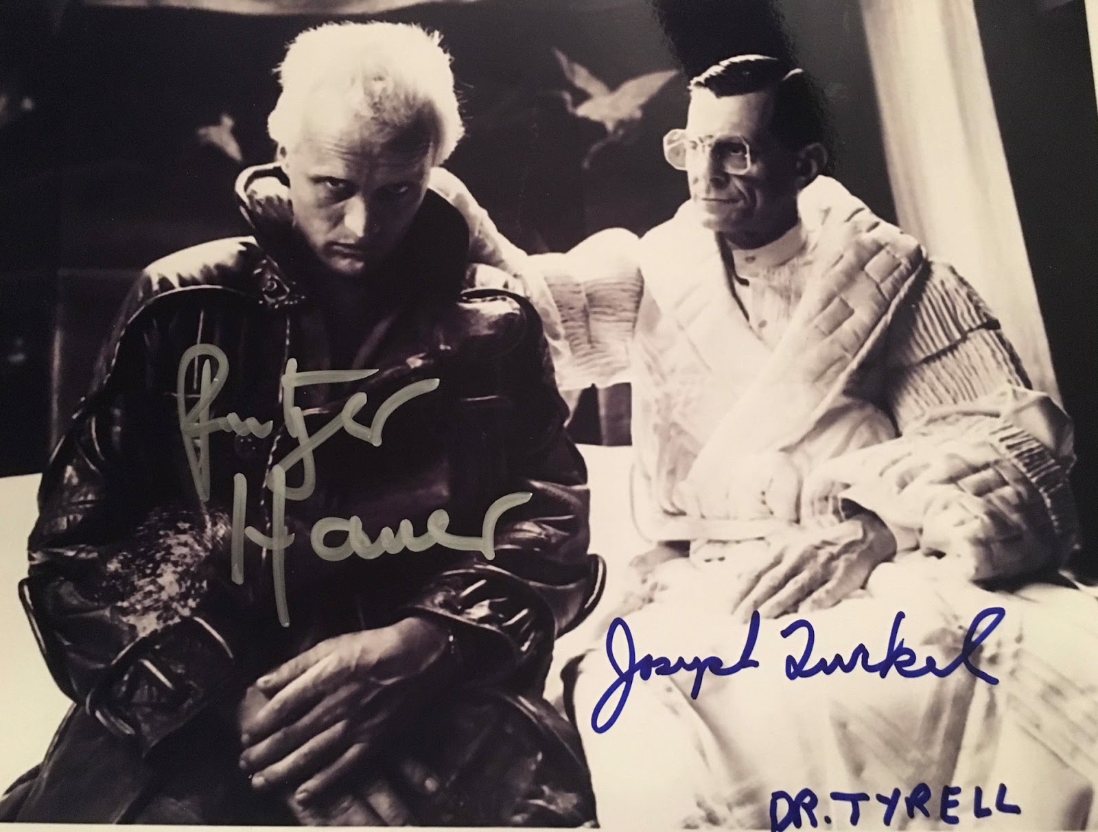 InItForTheMoney's Blade Runner Autographs: Joseph Turkel as Dr Eldon Tyrell