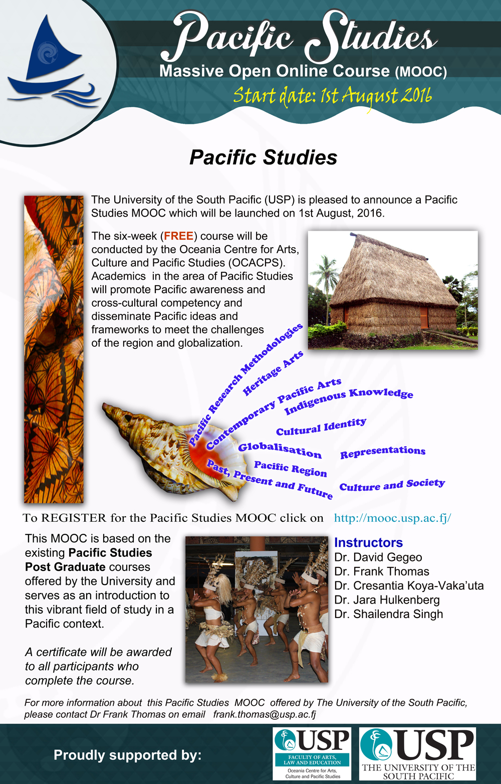 pacdev: RELEASE: USP launches free online course in Pacific Studies