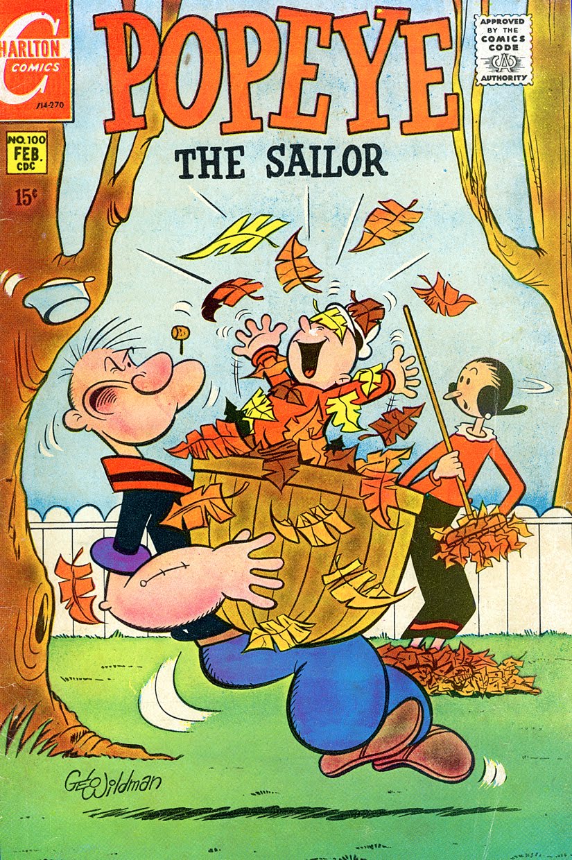 The Big Blog of Kids’ Comics!: George Wildman's Popeye!