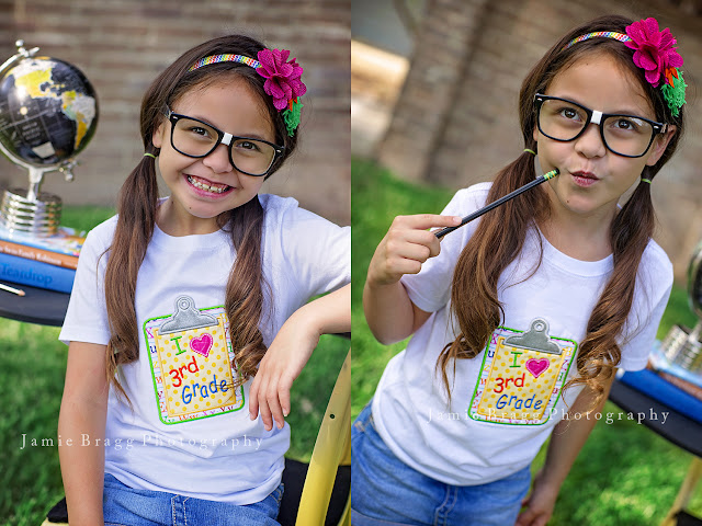 Third Grade Cutie - Jamie Bragg Photography