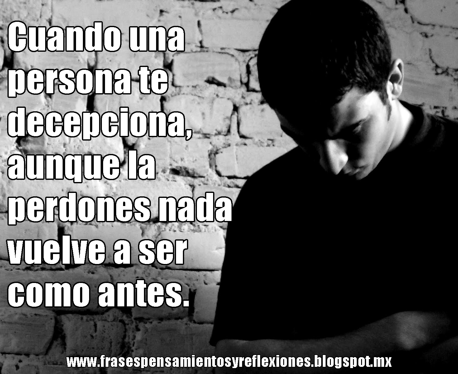 Frases Pensamientos Y Reflexiones: Frases de Decepción