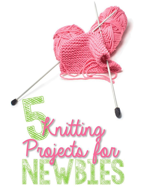 Amazing Knitting: 5 Knitting Projects for Newbies
