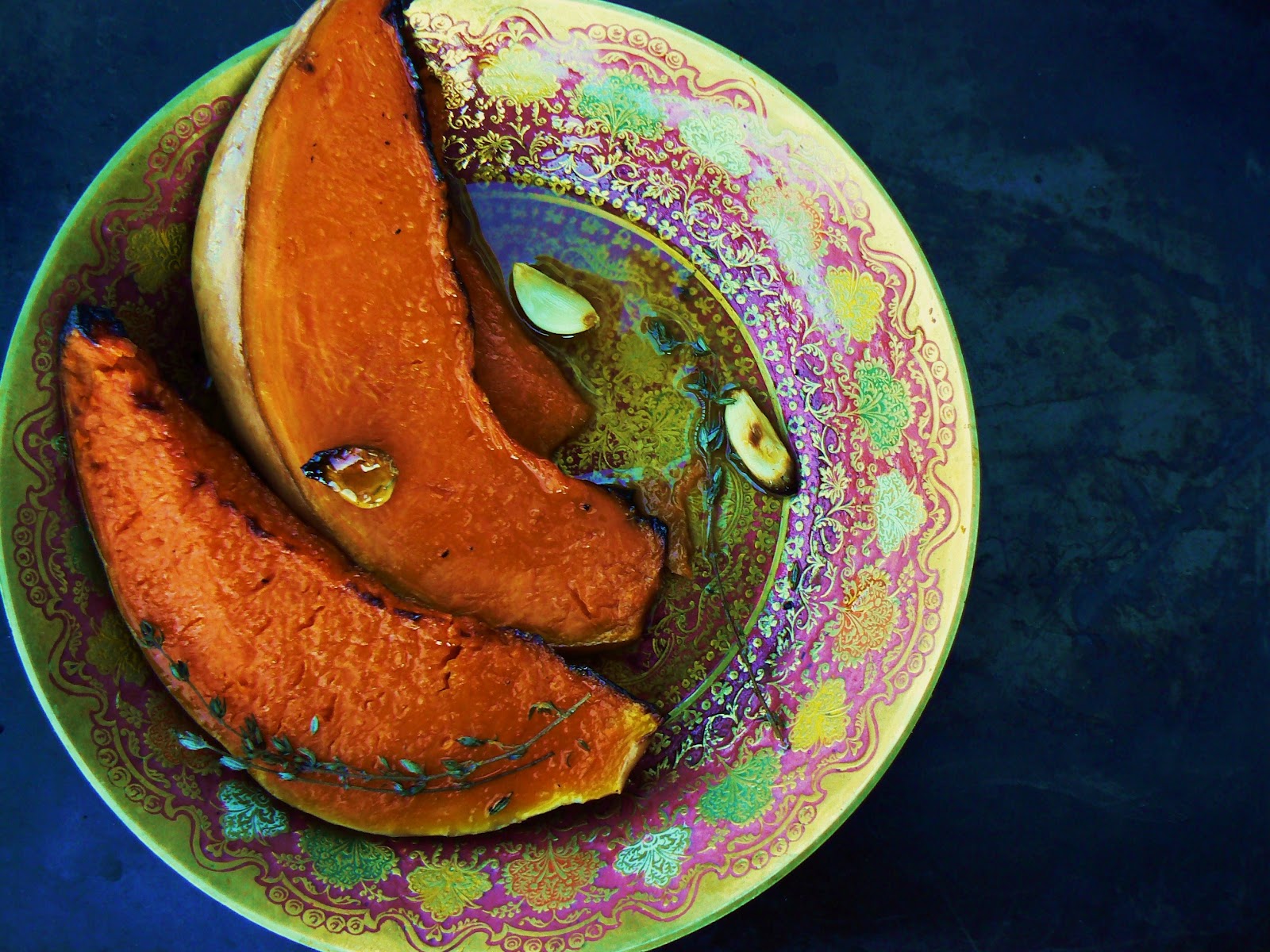 The Brooklyn Ragazza: Garlic Roasted Calabaza