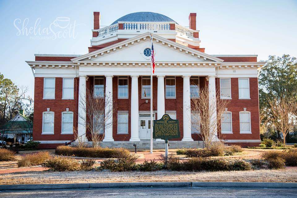 Forgotten Georgia: Effingham County Courthouse in Springfield, GA