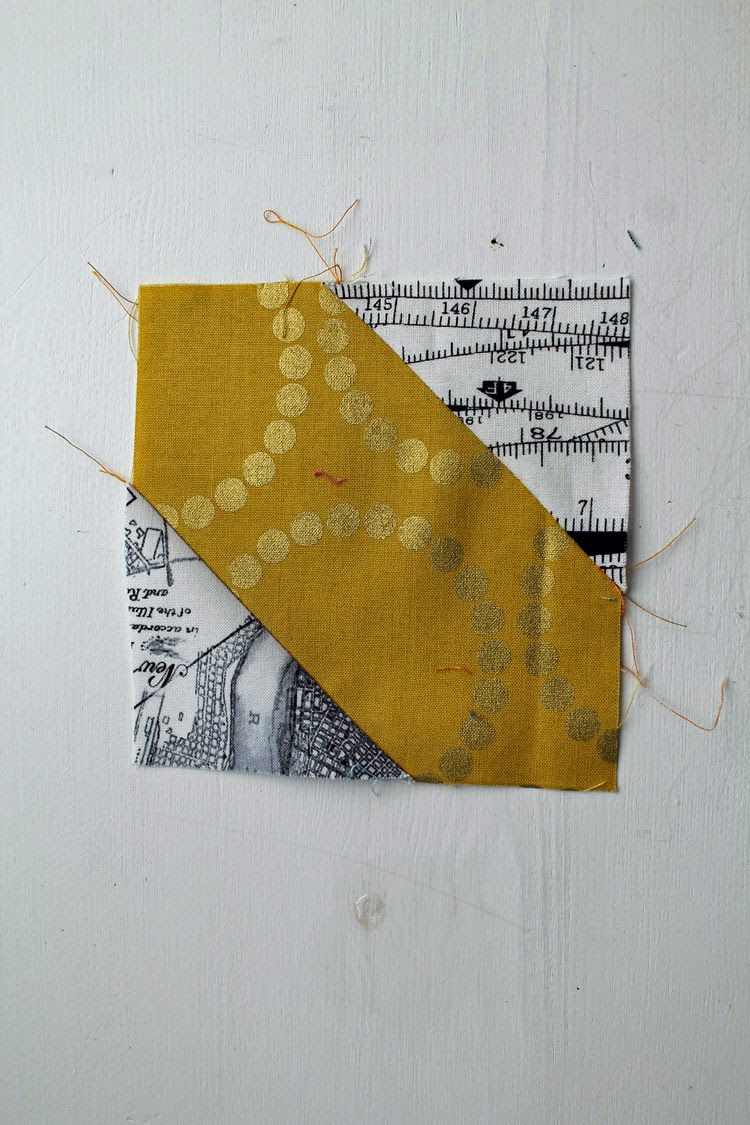 Little Island Quilting: A hatchet block quilt.