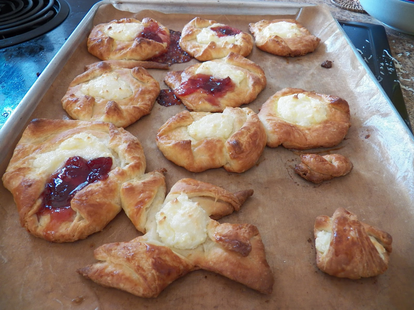 Danish Pastries, Spandauer - Sid's Sea Palm Cooking